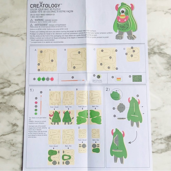 Creatology | Toys | Halloween Creatology Color Your Way 3d Puzzle 2 Pk ...